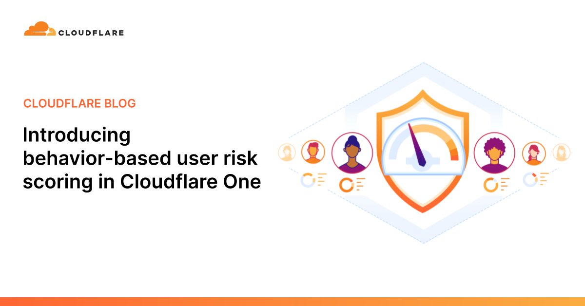 Introducing behavior-based user risk scoring in Cloudflare One