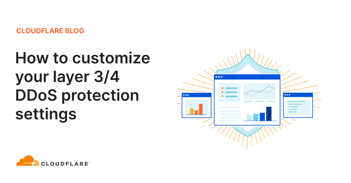 How to customize your layer 3/4 DDoS protection settings