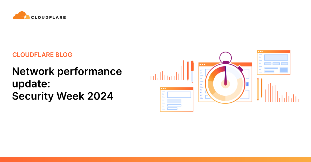 Network performance update: Security Week 2024