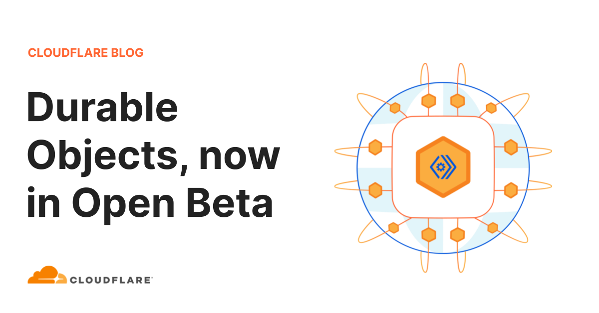 Durable Objects, now in Open Beta