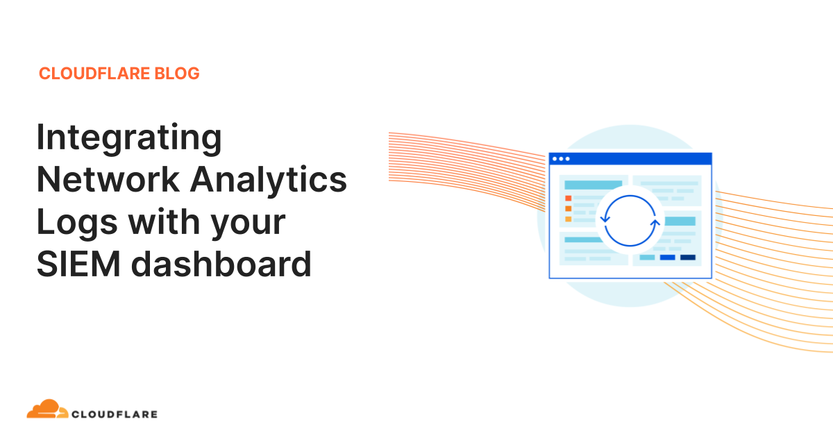 Integrating Network Analytics Logs with your SIEM dashboard