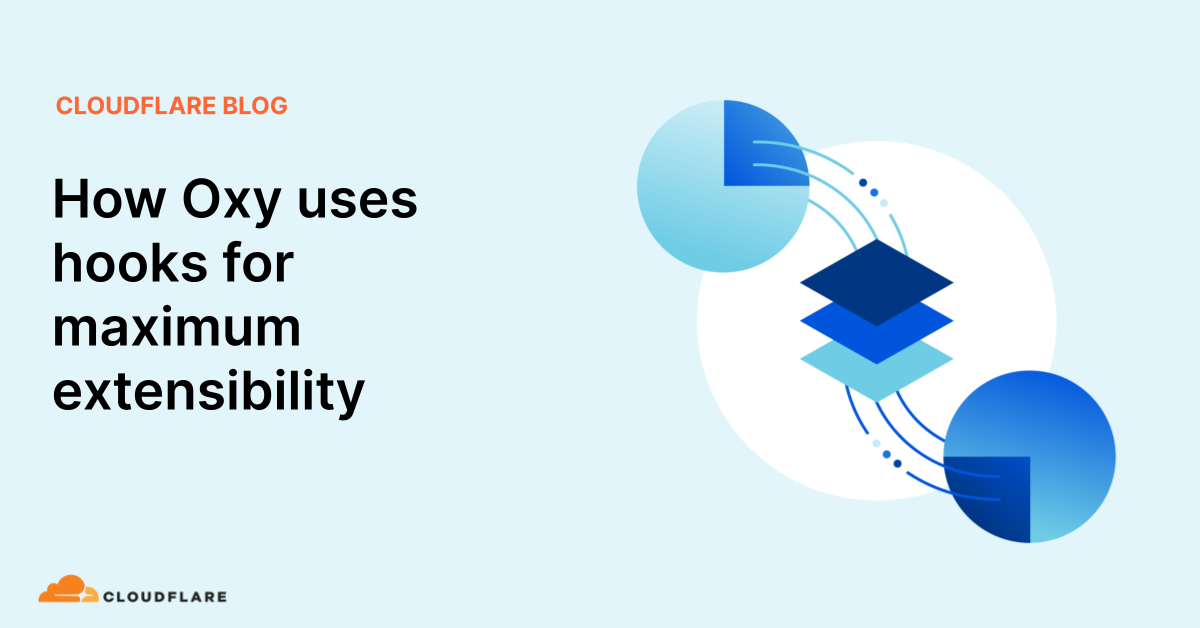 How Oxy uses hooks for maximum extensibility