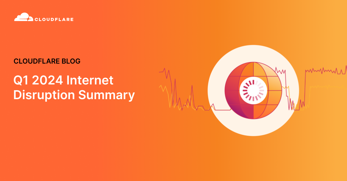 Q1 2024 Internet disruption summary