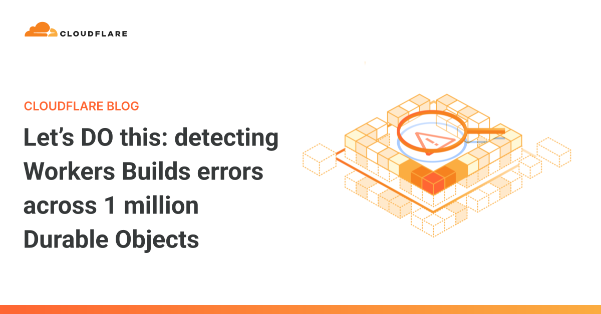 Let’s DO this: detecting Workers Builds errors across 1 million Durable ...